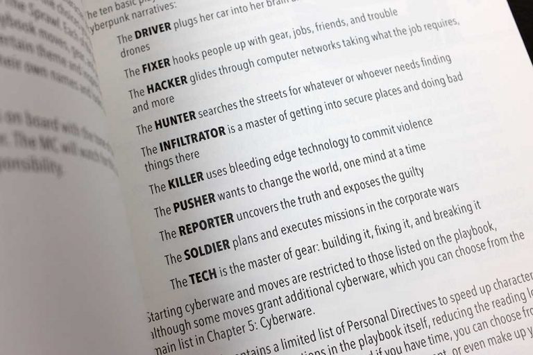 The Sprawl Tabletop RPG